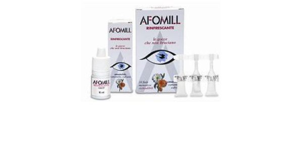 AFOMILL RINFRESCANTE GOCCE OCULARI 10 ML