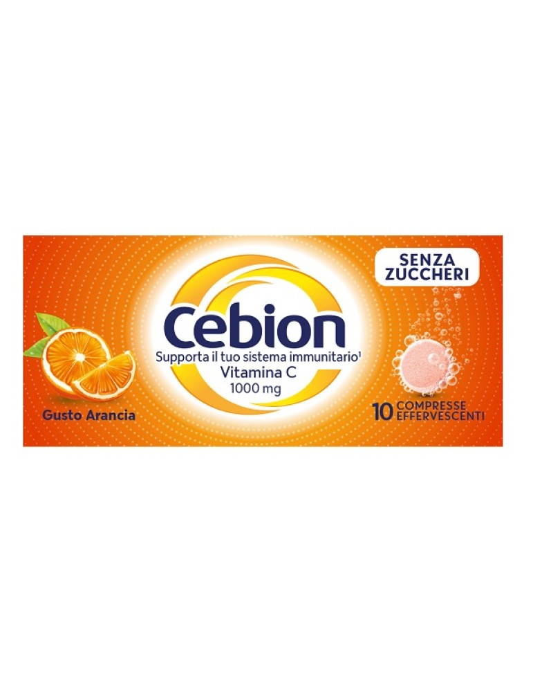 CEBION EFFERVESCENTE VIT C SENZA ZUCCHERO 10 COMPRESSE
