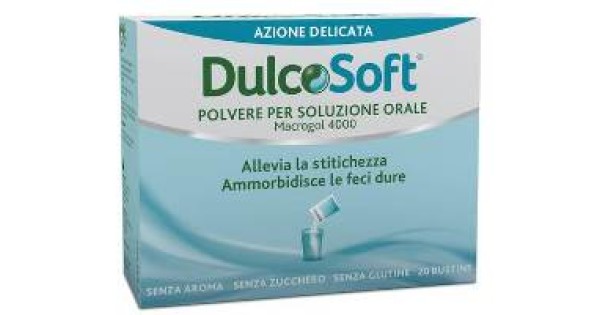 DULCOSOFT POLVERE PER SOLUZIONE ORALE 20 BUSTINE