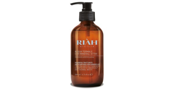 RIAH ACQUA TERMALE SHAMPOO ANTIFORFORA GRASSA 200 ML